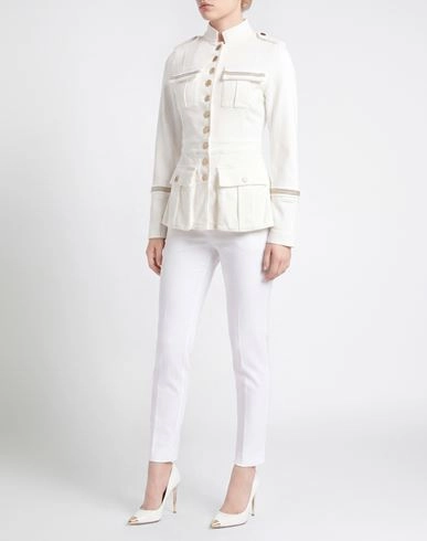 Elisabetta Franchi Jacket Size Cotton, Elastane
