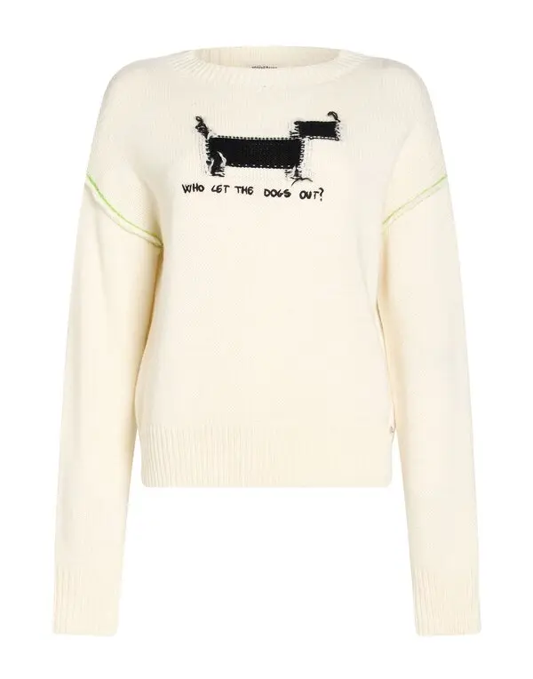 OTTOD'AME Sweater Size Wool, Acrylic