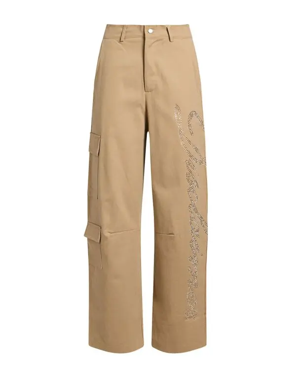 DISCLAIMER Embellished Cotton Denim Jeans