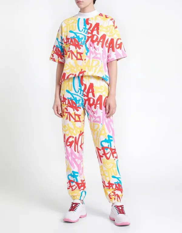 CHIARA FERRAGNI Pants Size Cotton