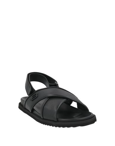 BALDININI Sandals Size Leather, Calfskin
