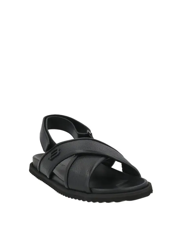 BALDININI Sandals Size Leather, Calfskin