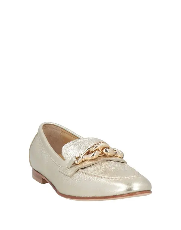 BALDININI Loafers Platinum Size Leather