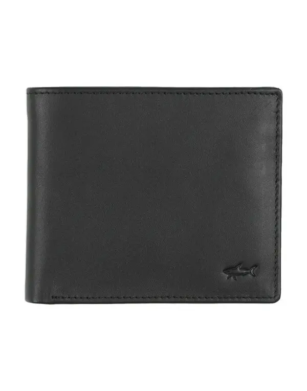 Paul & Shark Wallet Cow Leather - Black