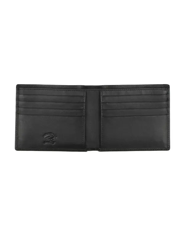 Paul & Shark Wallet Cow Leather - Black