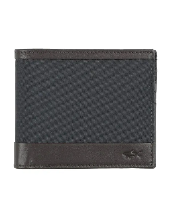 Paul & Shark Wallet Midnight Nylon, Cow Leather