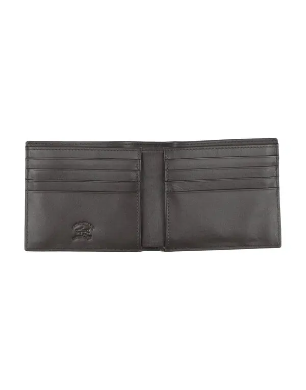 Paul & Shark Wallet Midnight Nylon, Cow Leather