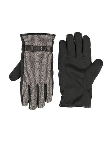 Paul & Shark Gloves Taupe Size Merino Wool, Cashmere