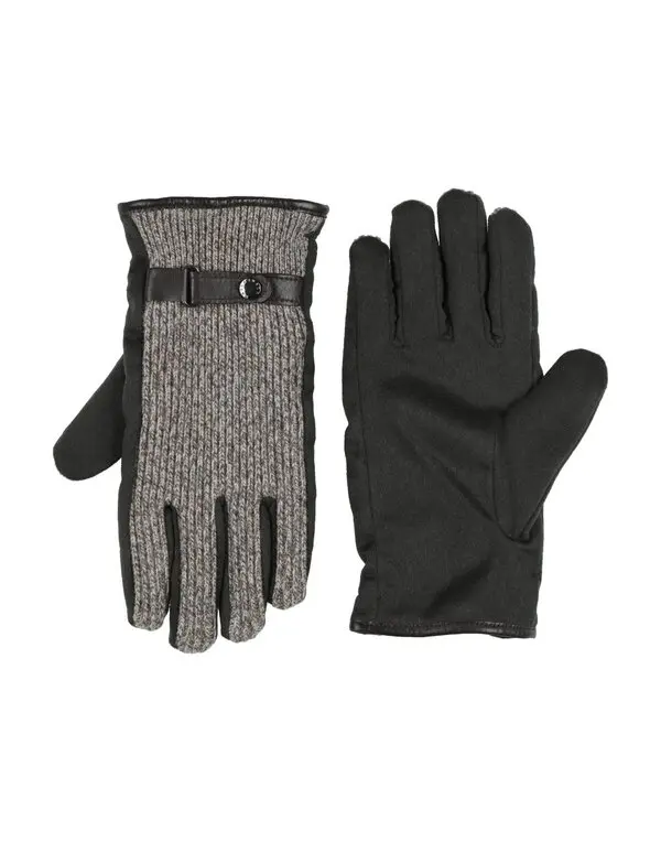 Paul & Shark Gloves Taupe Size Merino Wool, Cashmere