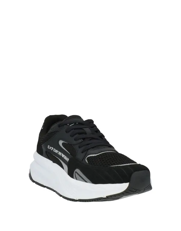 Emporio Armani Sneakers Size Polyester, Polyurethane