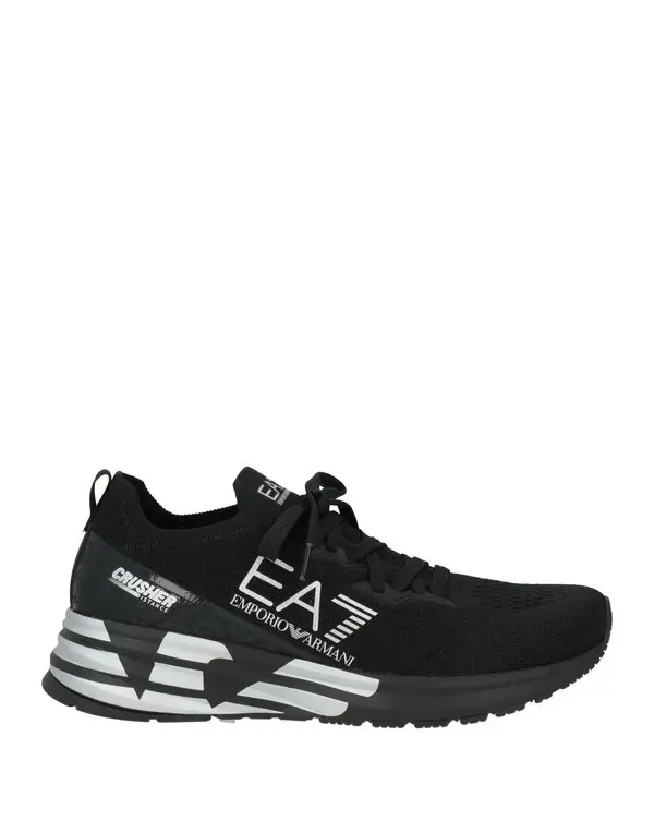 Emporio Armani Sneakers Size Polyester, Thermoplastic Polyurethane