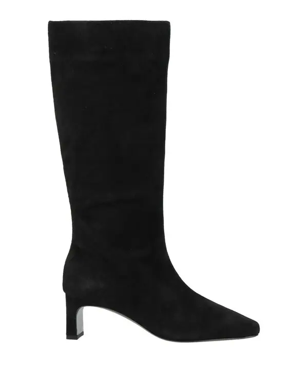 Rag & Bone Chocolate Suede Square Toe Mid Calf Boots