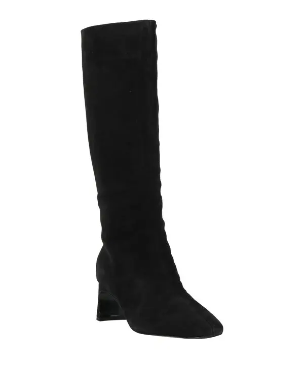 Rag & Bone Chocolate Suede Square Toe Mid Calf Boots
