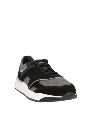 Santoni Sneakers Size Leather, Textile Fibers