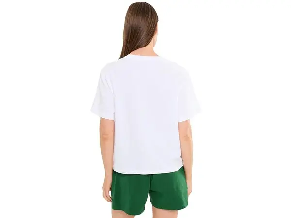 Lacoste Cotton Pyjama Sets Pajama Sets White/green