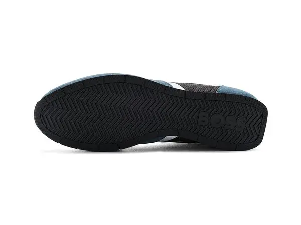 BOSS Levon Laceup Low Profile Sneakers Shoes Dark - Navy