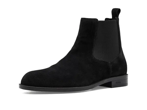 BOSS Tayil Suede Chelsea Boots - Black