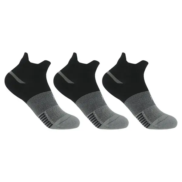 PEPER HAROW - MADE IN ENGLAND Dual Luxury Walking Socks Three Pair Bundle - Black