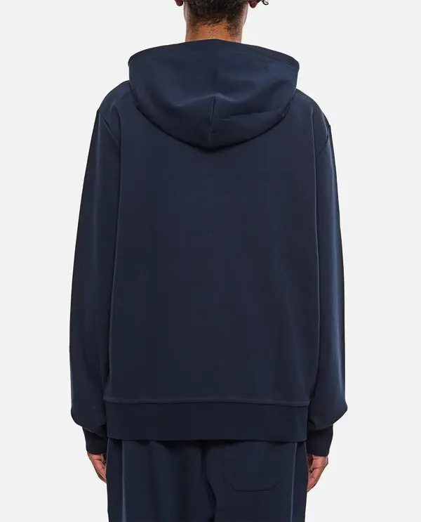 Polo Ralph Lauren Full-zip Hoodie With Embroidered Logo - Blu