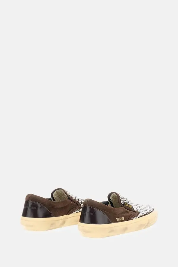 GOLDEN GOOSE Slip-on Sneakers With Studs