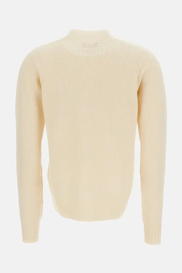 DRUMOHR Half-hooded Crew-neck Sweater