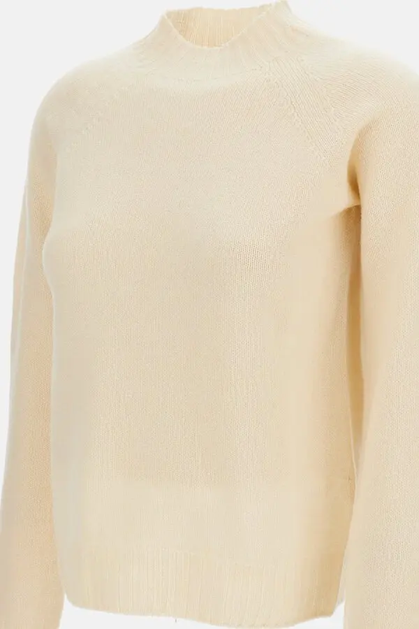 DRUMOHR Half-hooded Crew-neck Sweater