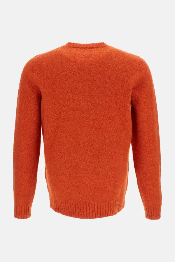 DRUMOHR Wool Crew Neck Sweater - Orange
