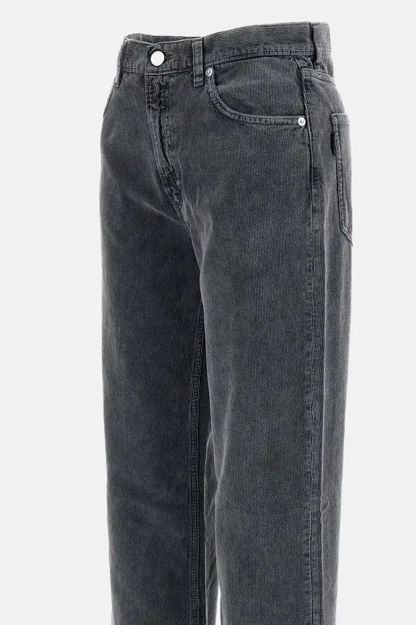 HAIKURE Velvet Corduroy Trousers - Grey
