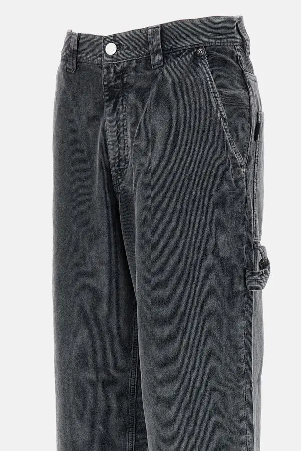 HAIKURE Sibilla Velvet Trousers Pier - Grey