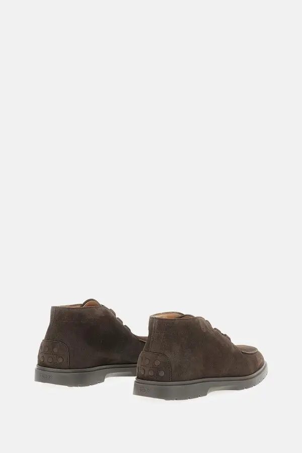 TOD'S Suede Leather Polacchini Shoes