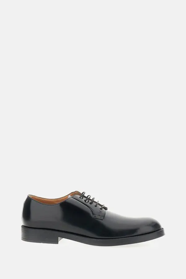 TOD'S Formal Derby Shoes With Rubber Sole - Nero