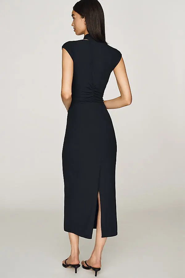 Anthropologie Strappy Hardware Midi Dress