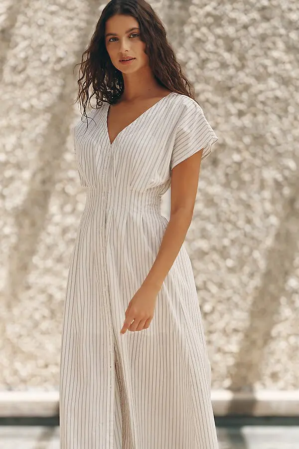Z Supply Sanna Cotton Midi Dress - White