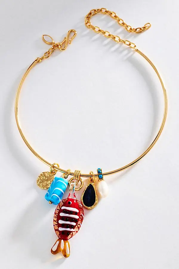 Mignonne Gavigan Alara Collar Necklace - Multi