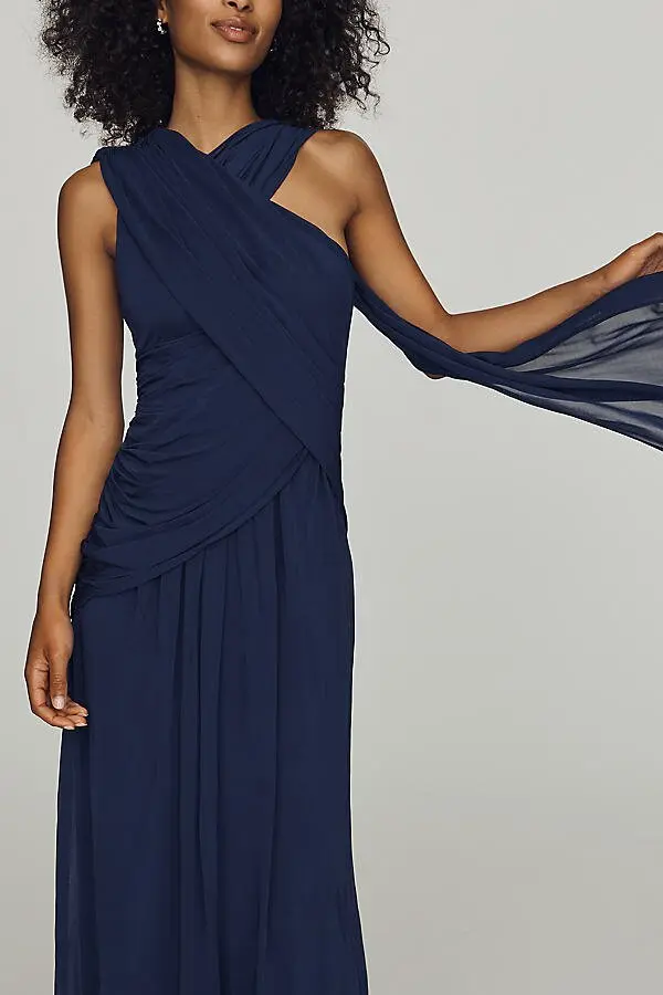 Misha Collection Hersha Scarf Maxi Dress