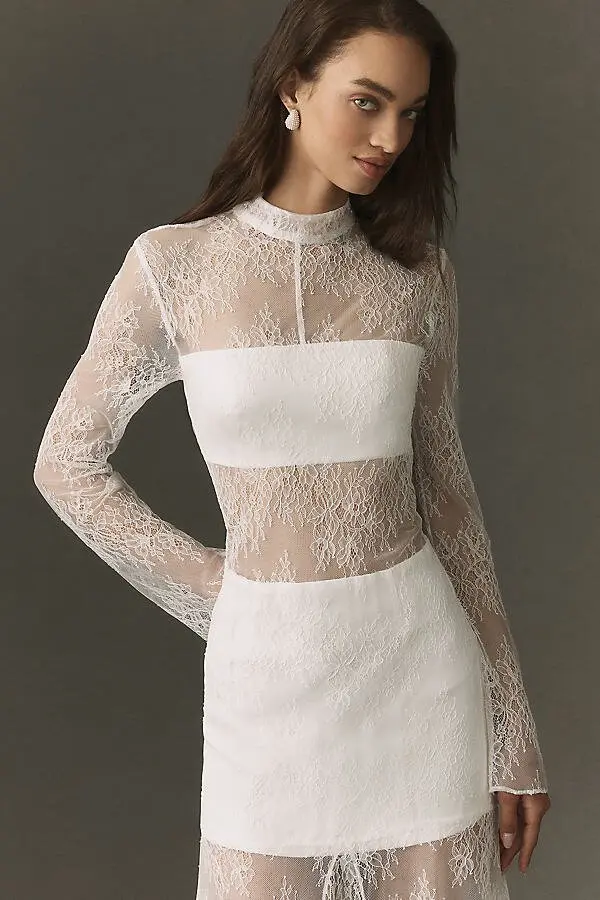 Shona Joy Labyrinth Lace Maxi Dress
