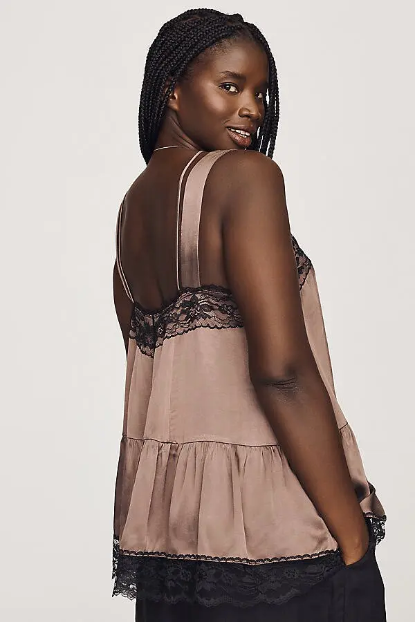 Anthropologie Lace Tunic Top