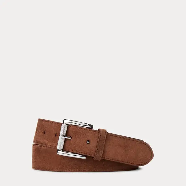 Ralph Lauren Suede Roller-buckle Belt