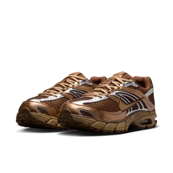 Nike Max Moto 2k Athletic Shoes With Reflective Accents - Brown