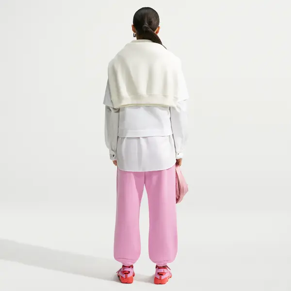 Nike Studio Fleece Lightweight Oversized High-rise Cuffed Pants