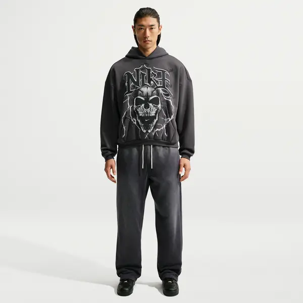 Nike Standard Issue Brushed Pullover Basketball Hoodie