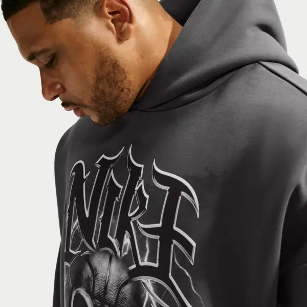 Nike Standard Issue Brushed Pullover Basketball Hoodie
