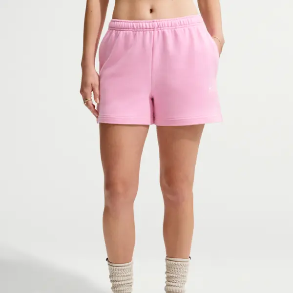 Nike Studio Fleece Lightweight Mid-rise Shorts