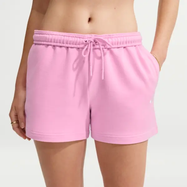 Nike Studio Fleece Lightweight Mid-rise Shorts