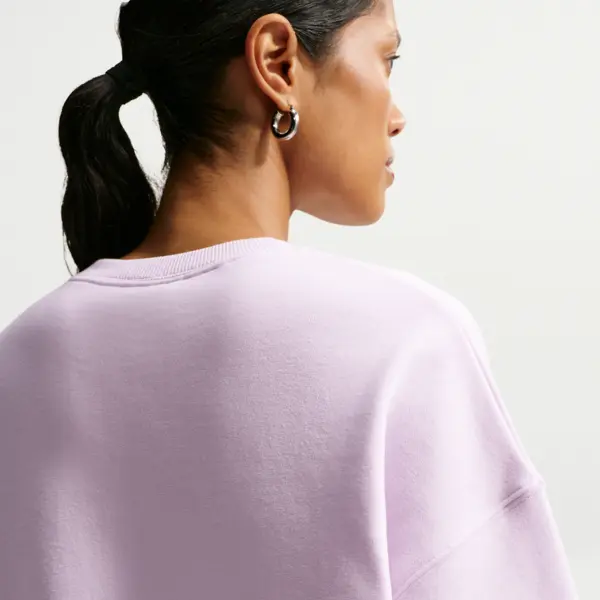 Nike Studio Fleece Medium Weight Oversized Crew
