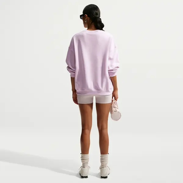 Nike Studio Fleece Medium Weight Oversized Crew