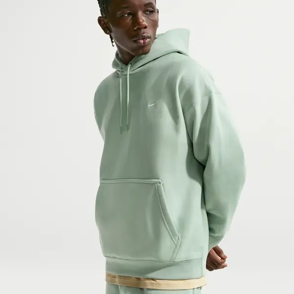 Nike Solo Swoosh Pullover Hoodie - Green