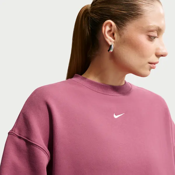 Nike Studio Fleece Weight Oversized Crew