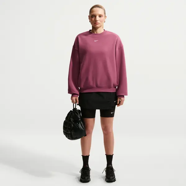 Nike Studio Fleece Weight Oversized Crew