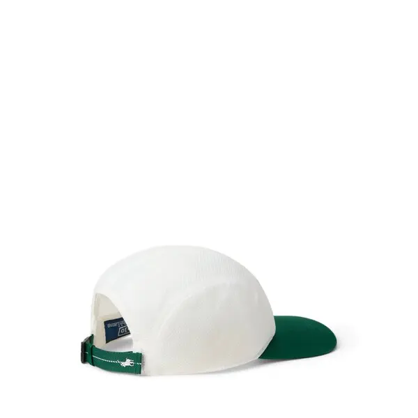 Ralph Lauren Embroidered Mesh & Faille Cap